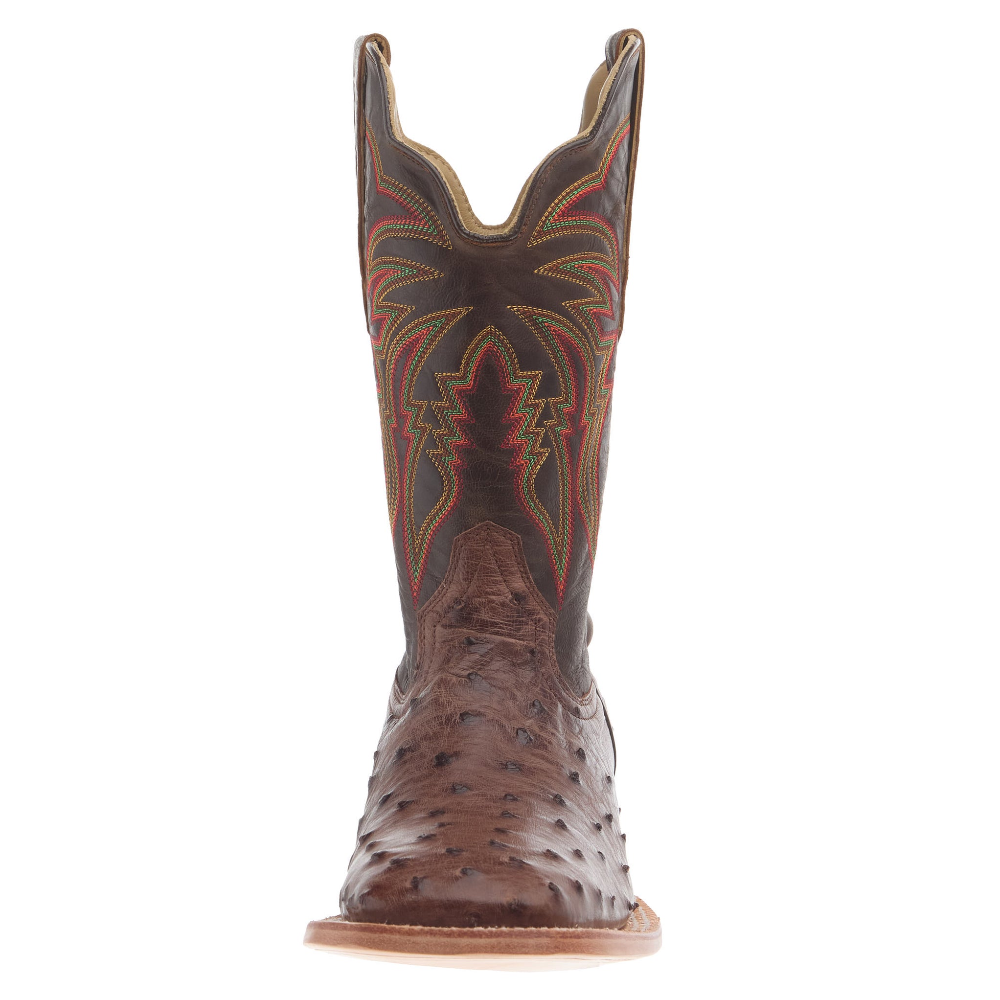 R Watson Boots Men`s Kango Tobac Full Quill Ostrich Vamp 11In Tuscany