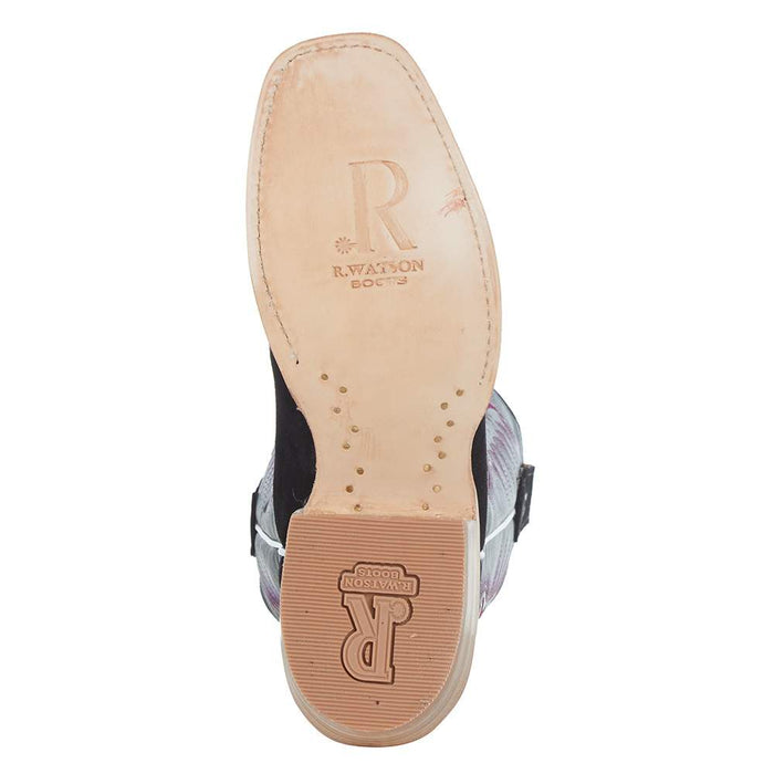 R Watson Boots R Womens Black Roughout 13in Black Boot