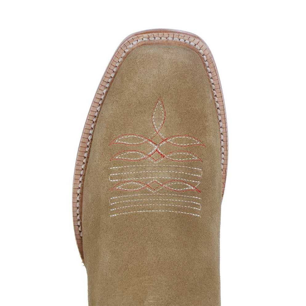 R. Watson Boots R Womens Sand Roughout 13in Red Top Boot