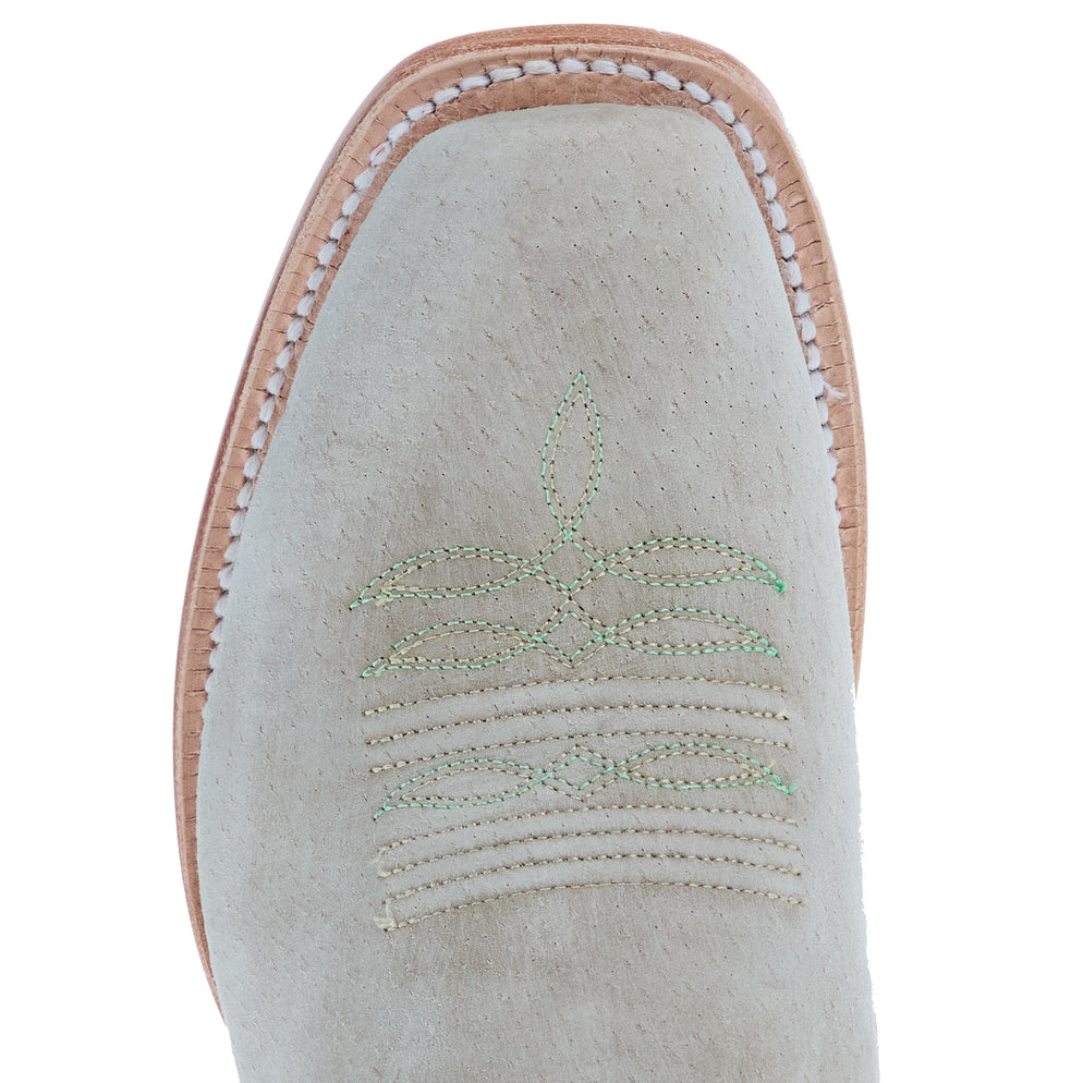 R Watson Boots R Women's Bone Boar 13 In Honey Goat Top Cowgirl Boot