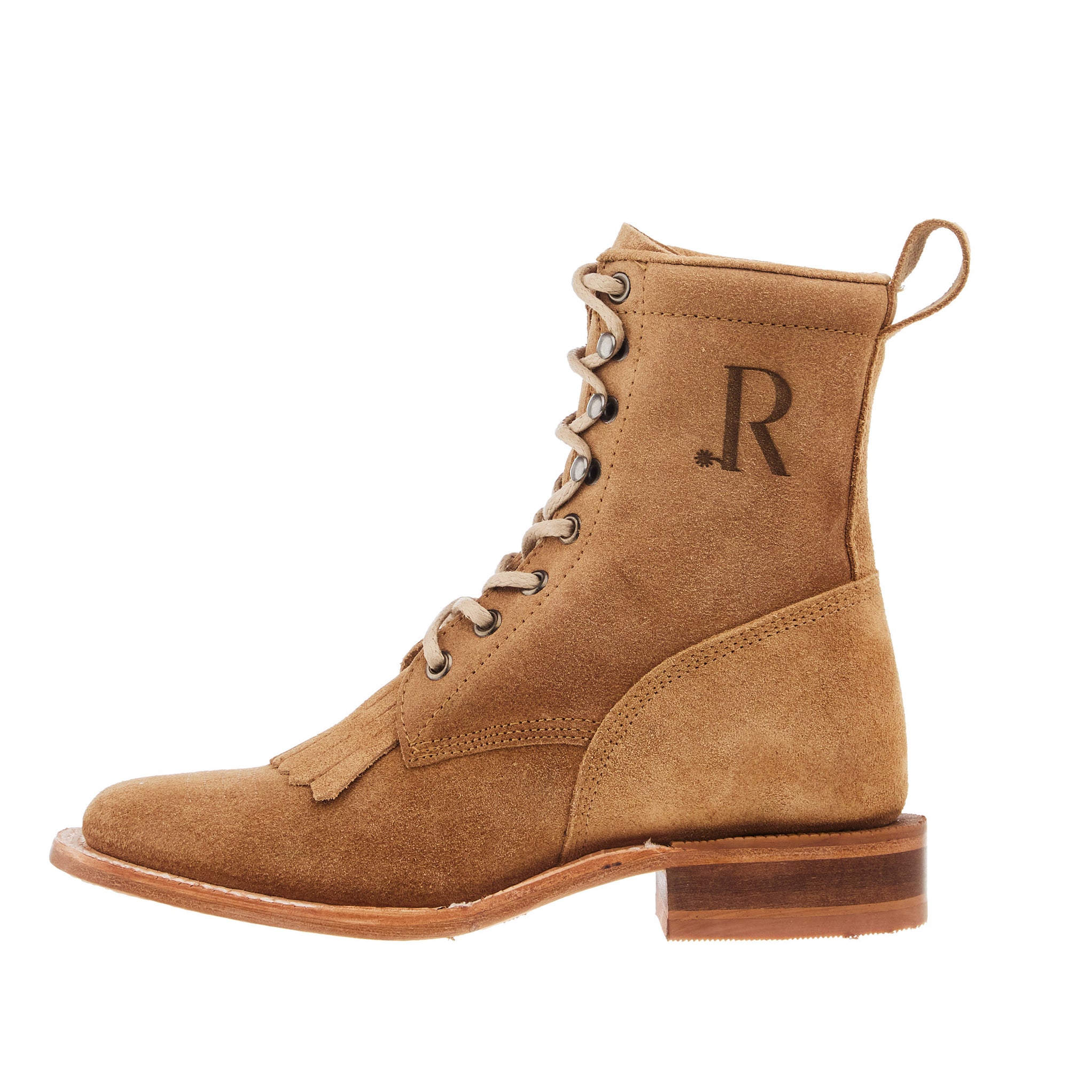 R Watson Boots Womens Sand Lacer Roughout Boot
