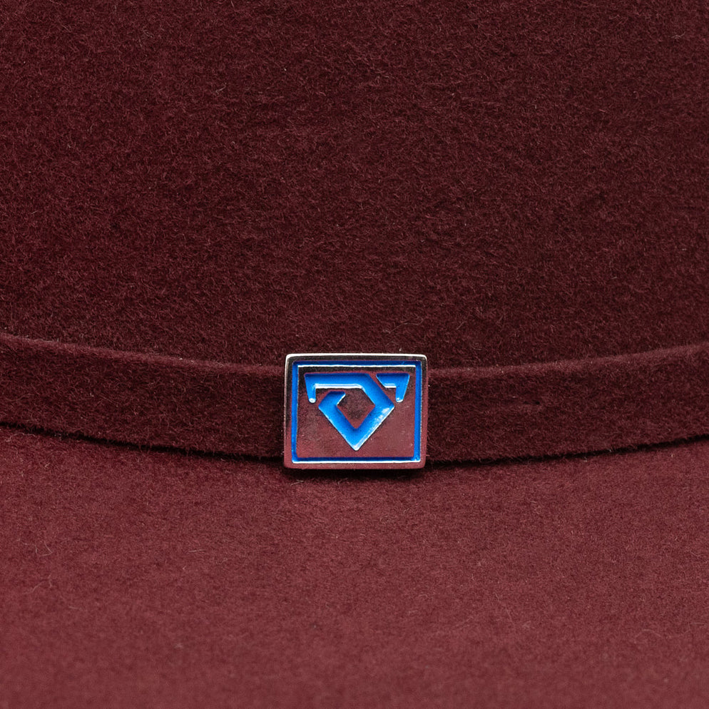 Resistol Cody Johnson 3X Burgundy Thunder Hill 4.25in Brim Hat