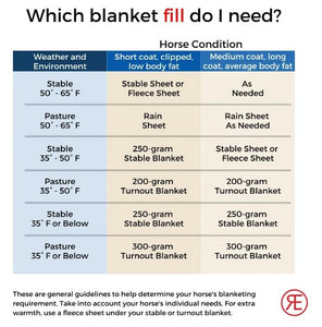 Reinsman Classic 420D Horse Stable Blanket with 250g fill