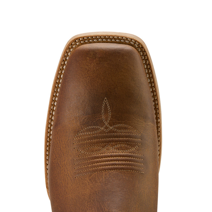 Ariat Men`s Sting Honey Tan 13In Tangerine Top Boot