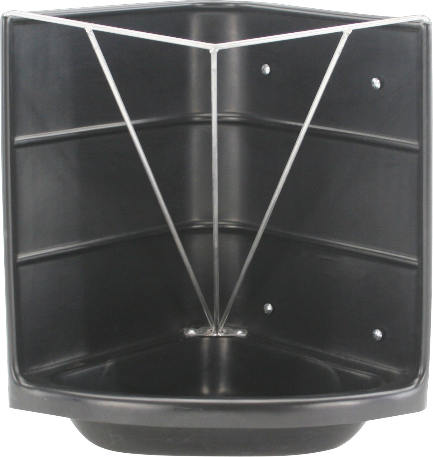 Tarter Corner Mount Poly Hay & Grain Feeder