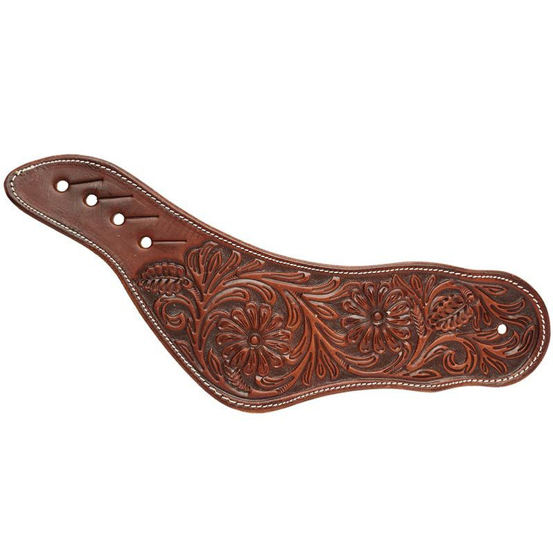 Martin Saddlery Men's Chocolate Mountain Daisy Dove Wing Spur Straps