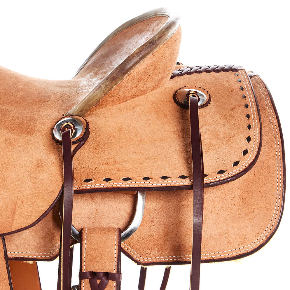 Scott Thomas Custom Saddles 15.5in Roughout Will James Rancher Saddle