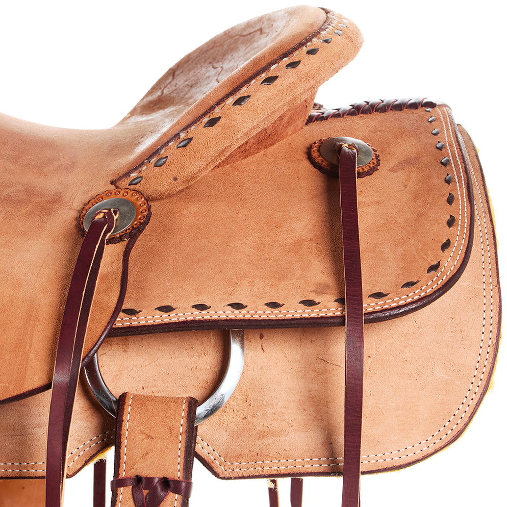 Scott Thomas Custom Saddles 15in Arizona Rancher Roughout Saddle