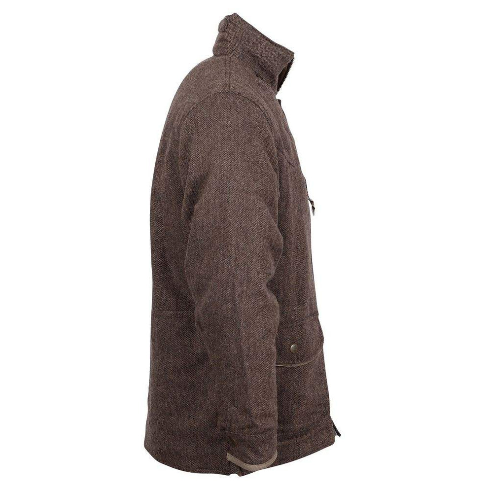 STS Ranch Wear Men's Smitty Tweed Chocolate Jacket