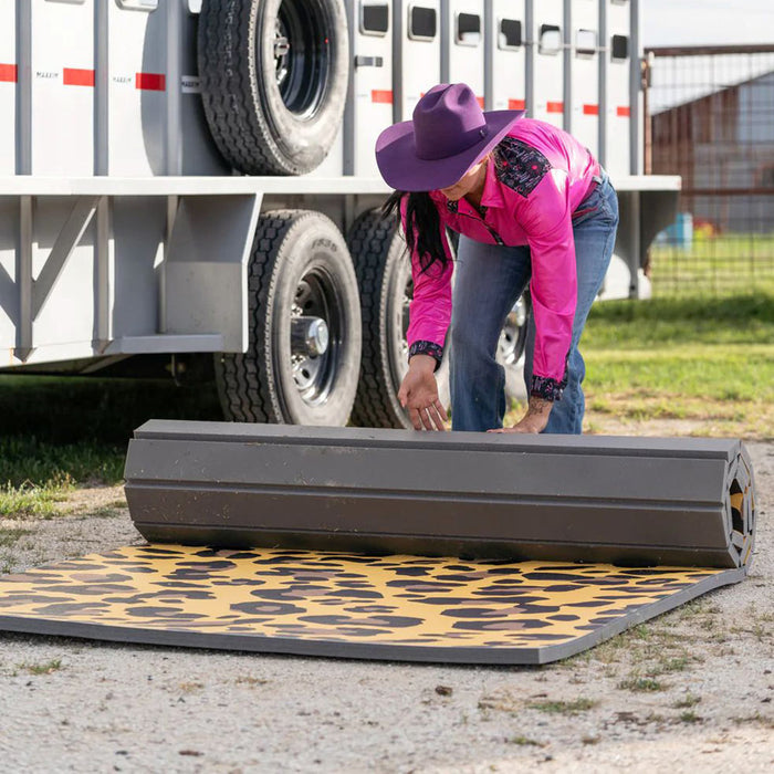 Performance Stall Mats Leopard 5x10 Stall Mat