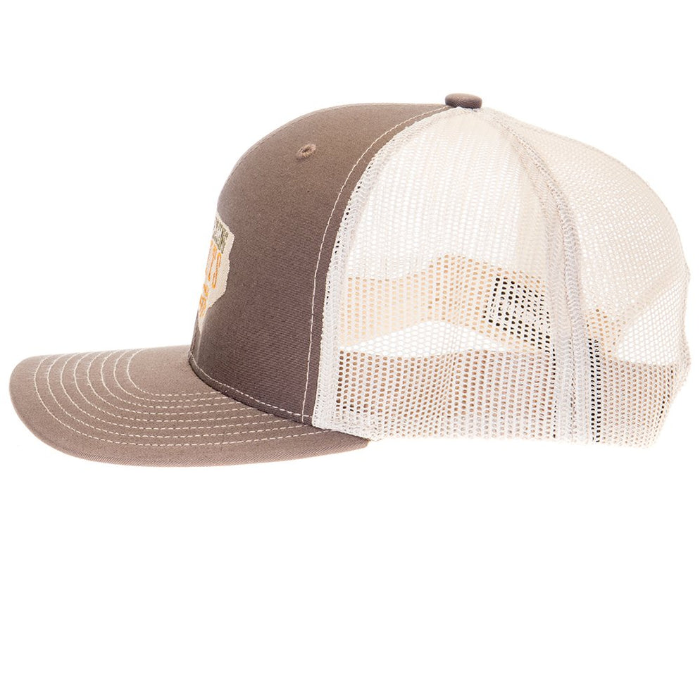 Blessing Bits Embroidered Logo Brown/Tan Cap