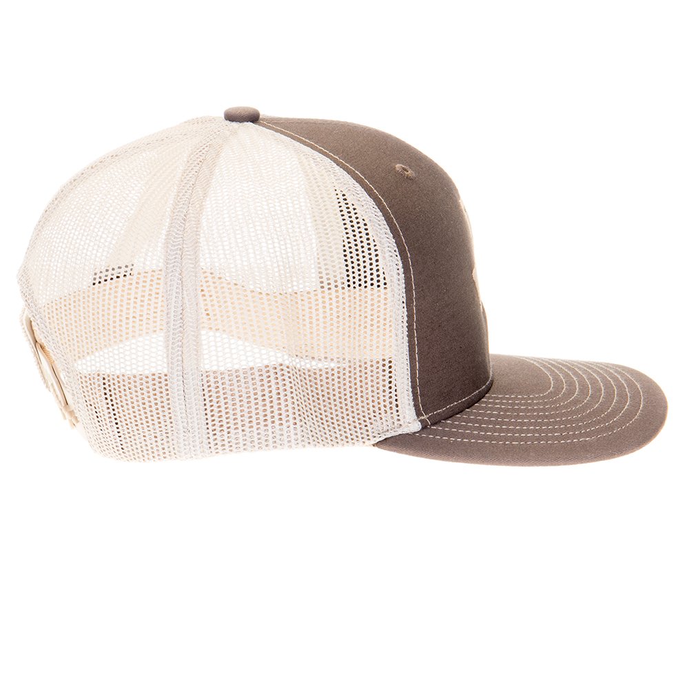 Blessing Bits Embroidered Logo Brown/Tan Cap