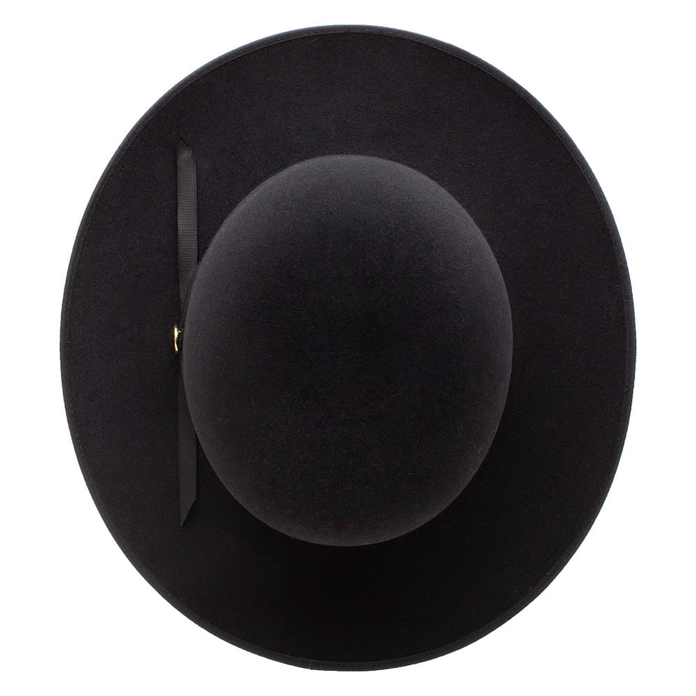 Stetson Hats 160th Anniversary 6X Black Open Road 2 3/4in Brim