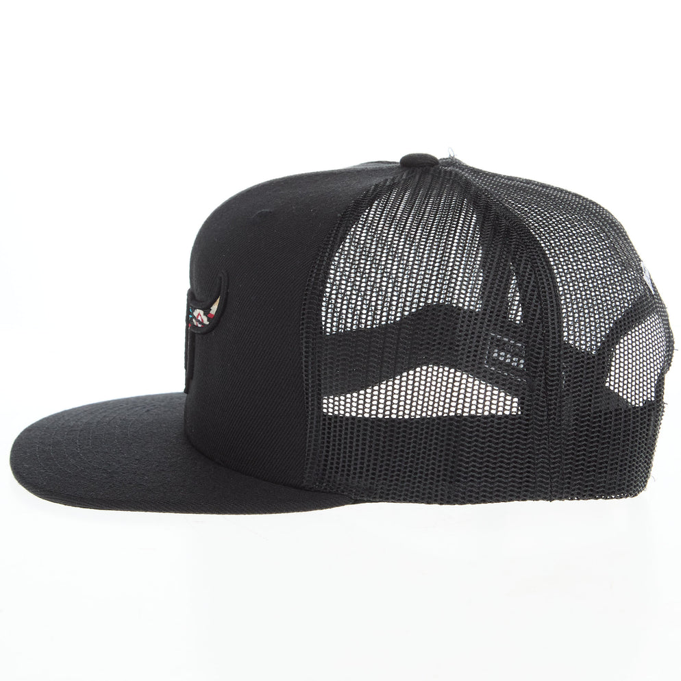 NRS Teamroper Black Aztec Logo Cap