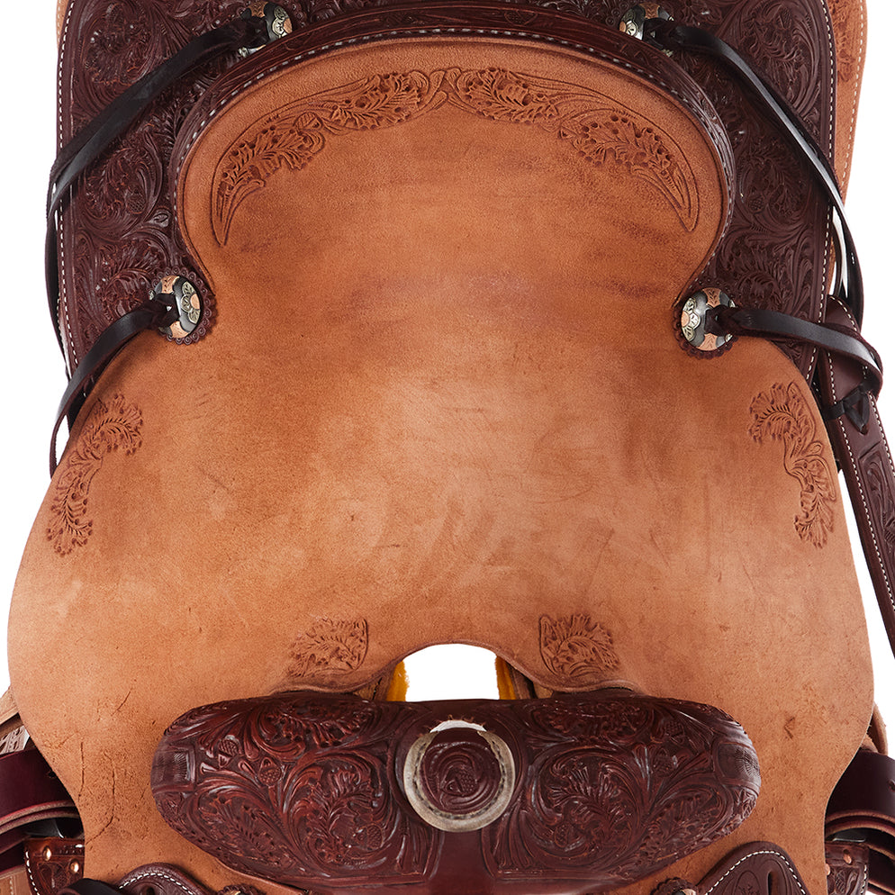 Trent Ward 3/4 Breed Acorn/Oak Heavy Oil WJ Ranch Roper