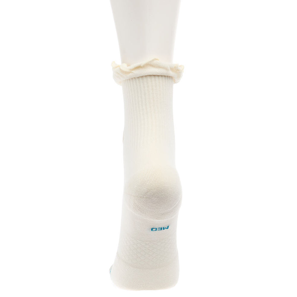Stance Women's Ruffle Icon Ivory Quarter Height Socks