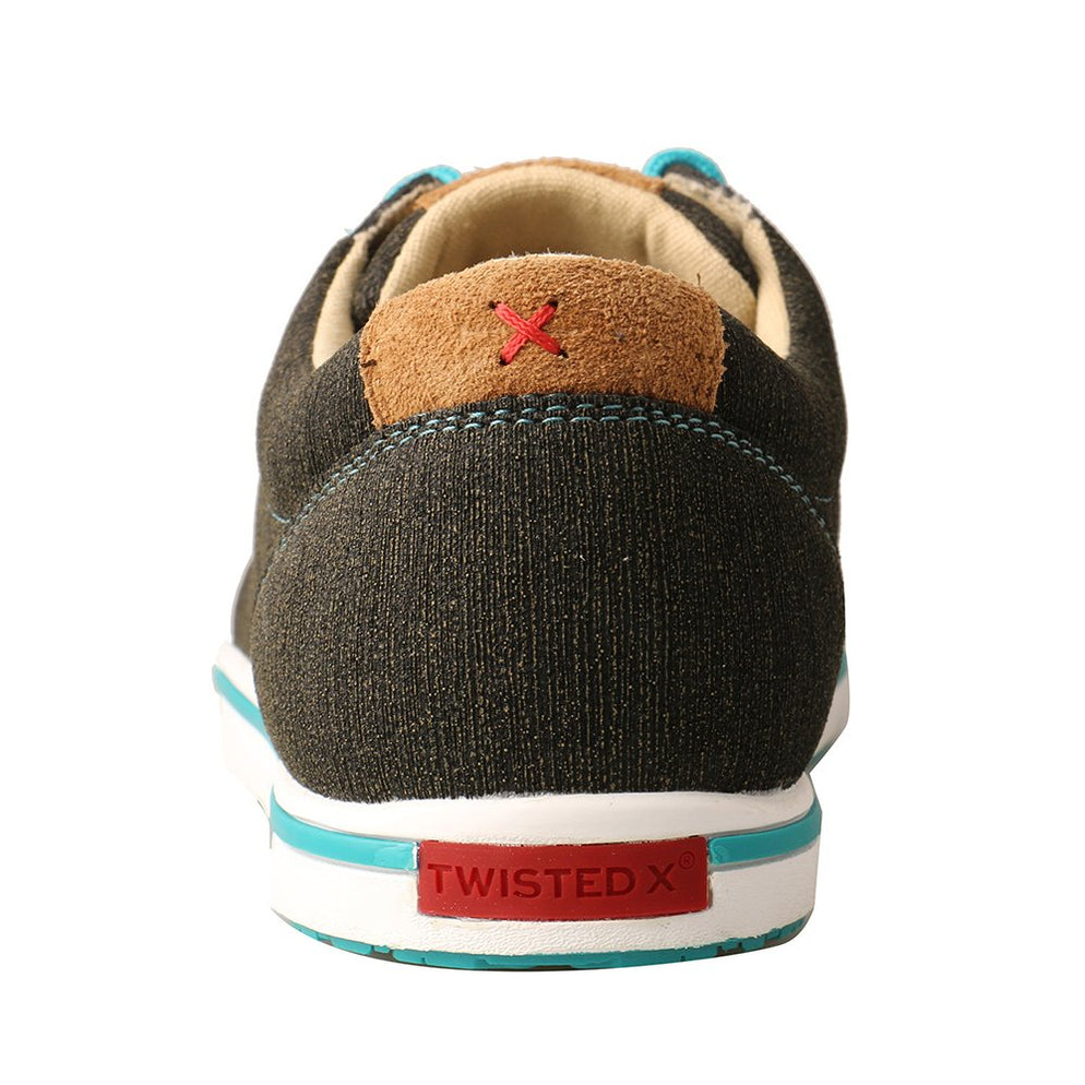 Twisted X Women's Dura TWX Brown/Turquoise Sneaker
