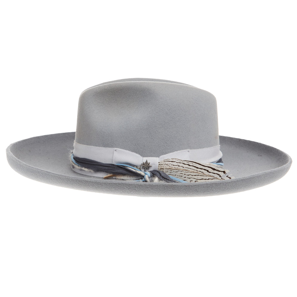 Stetson Hats Light Grey Oceanus 4in Brim Fashion Hat
