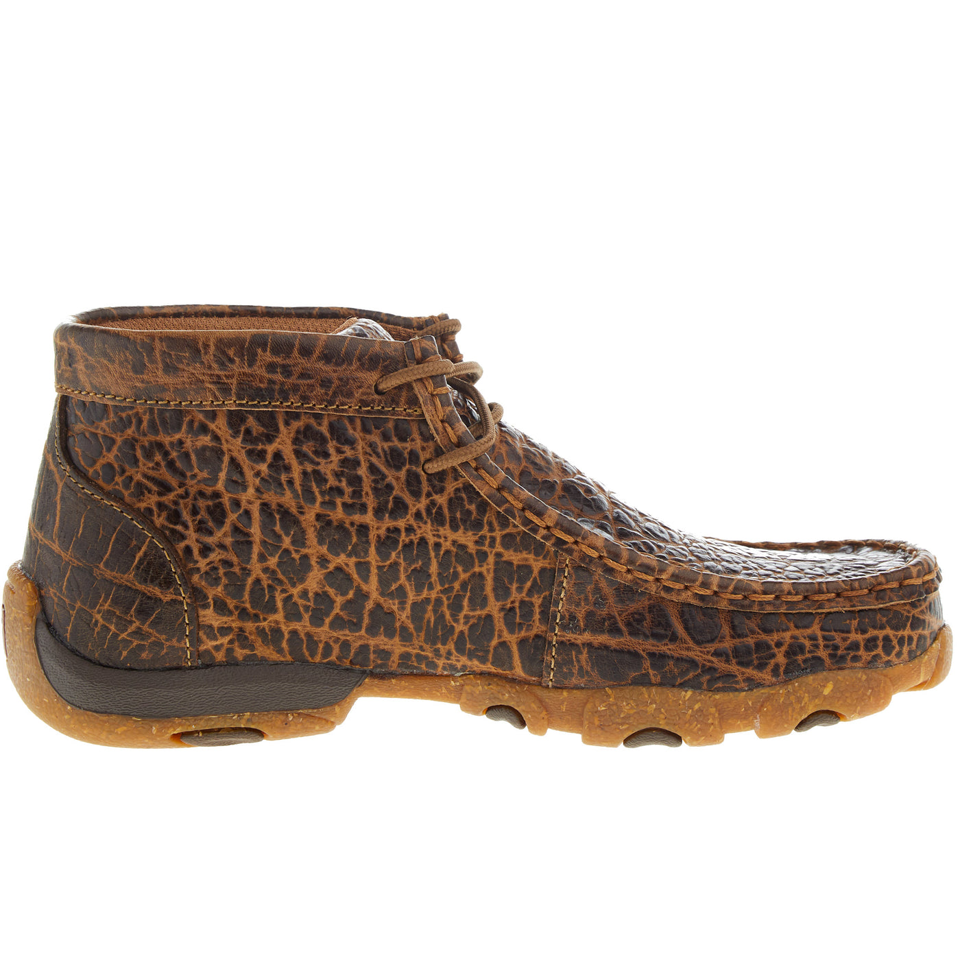 Twisted X Kids Golden Elephant Print Chukka Driving Moc