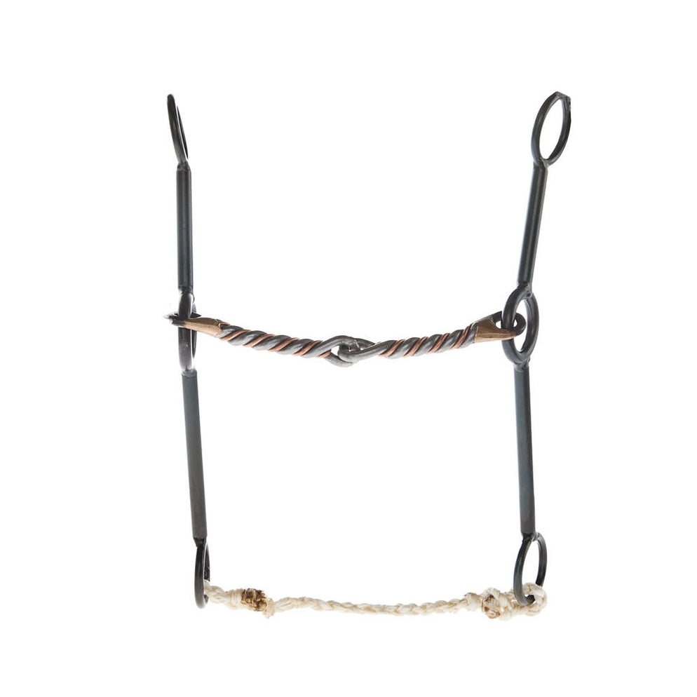 Dutton Bits Twisted Copper Wire Circle Gag Bit