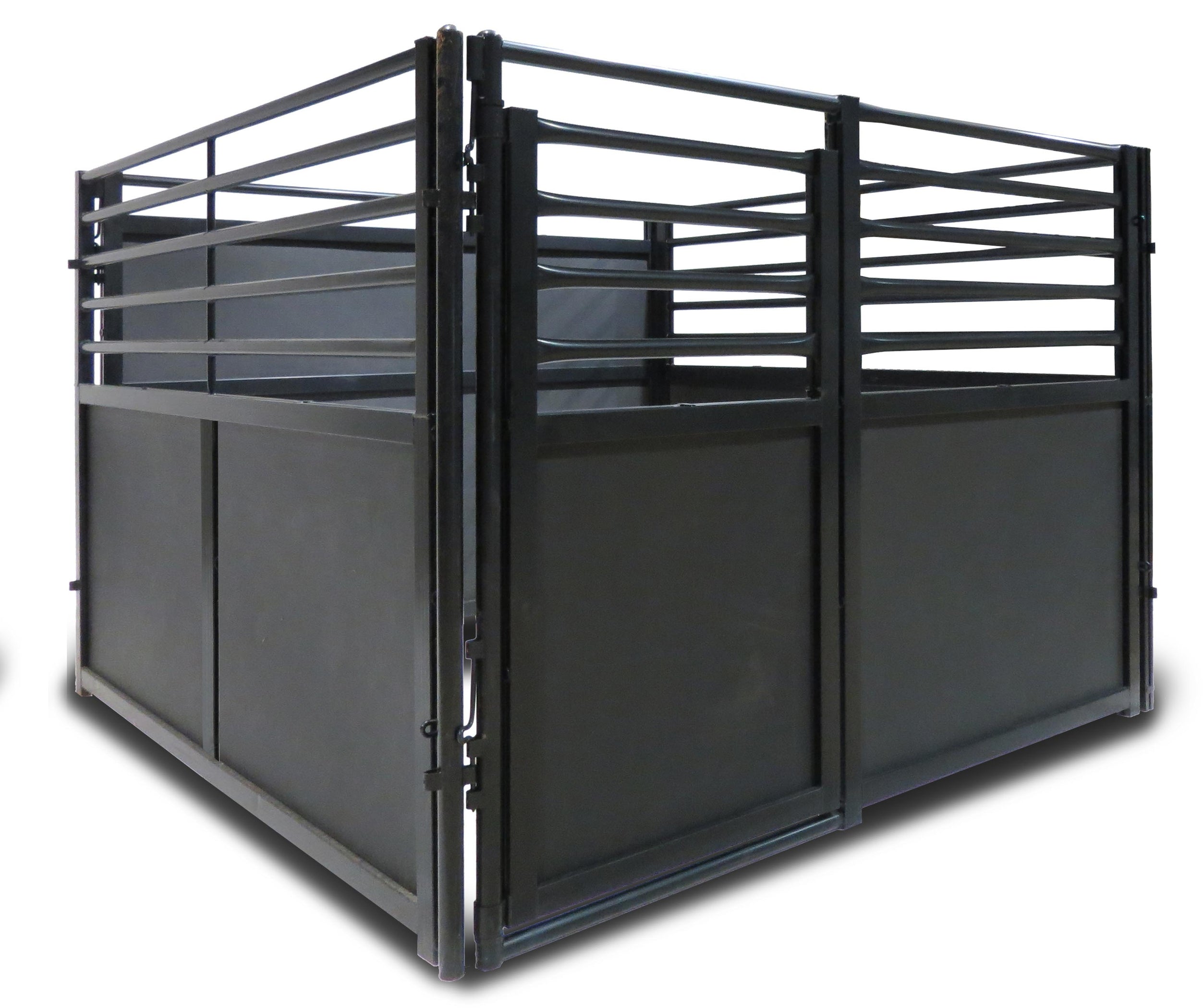 Priefert Expo Stall Front Horizontal Rail 10' Poly Black