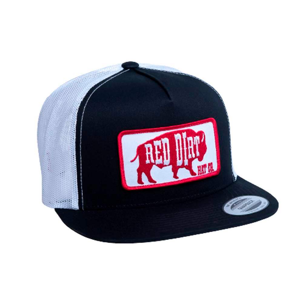 Men's Red Dirt Hat Co. Red Original Buffalo Cap