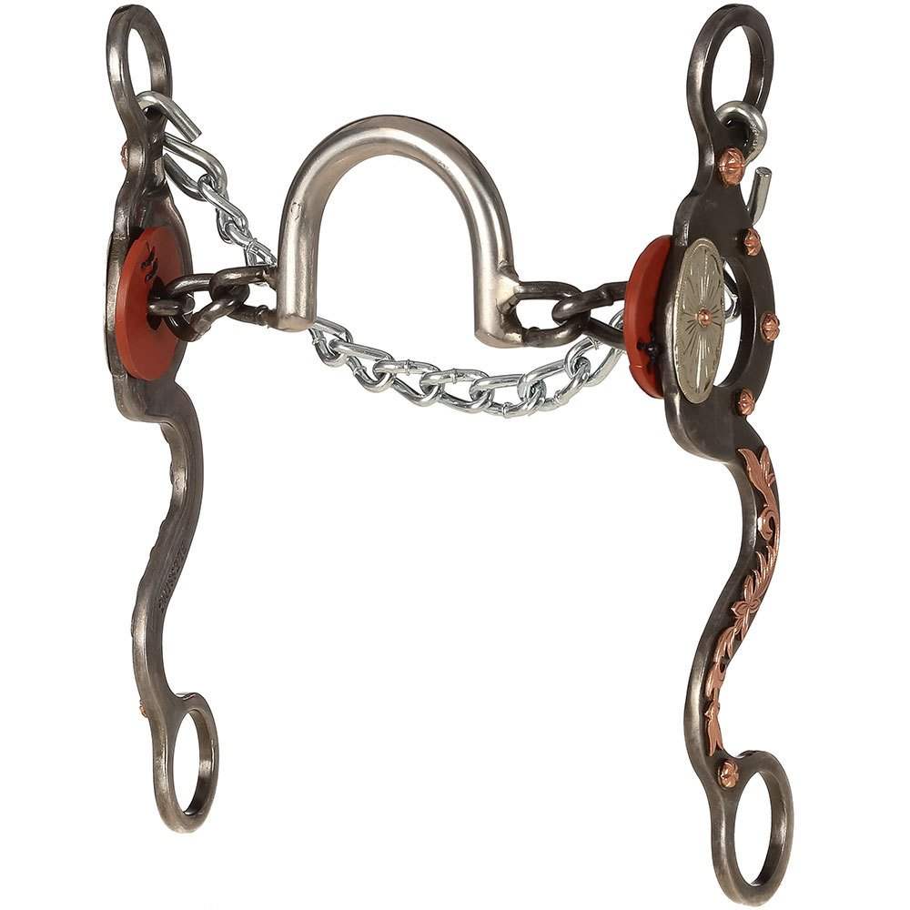 Tommy Blessing Copper Accent Large Ported Chain Bit